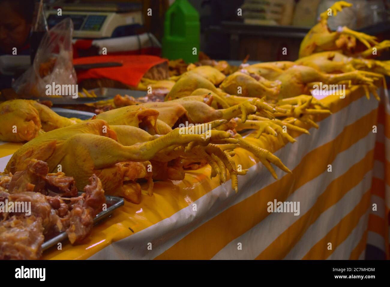 Closeup shot of smoked chicken feet Stock Photo - Alamy