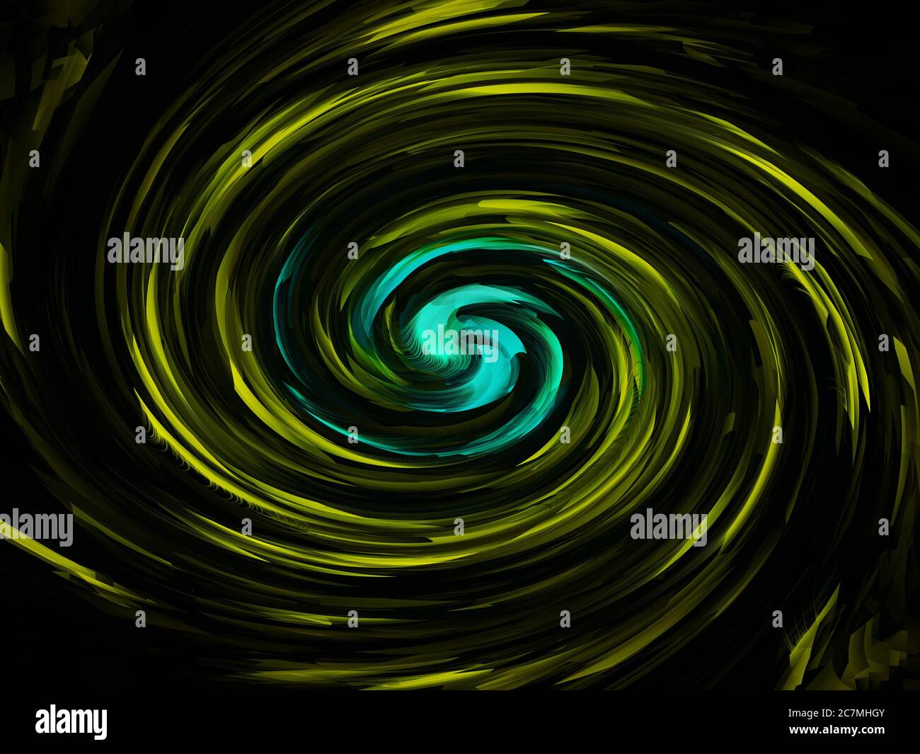 Rounding frame green and aqua art texture raster image digital creation ...
