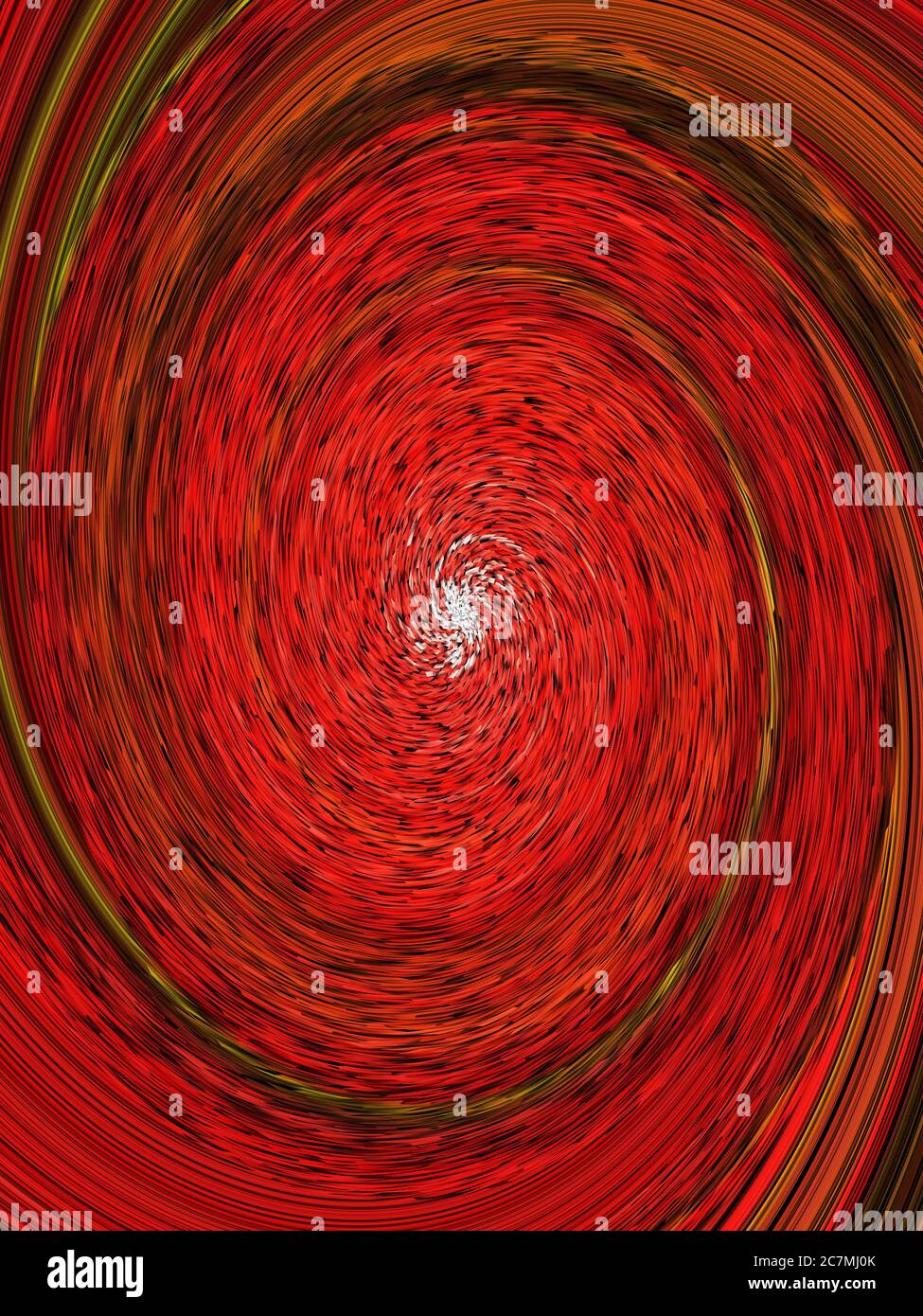 Red color supernova light art printed on dark illustration vector art ...