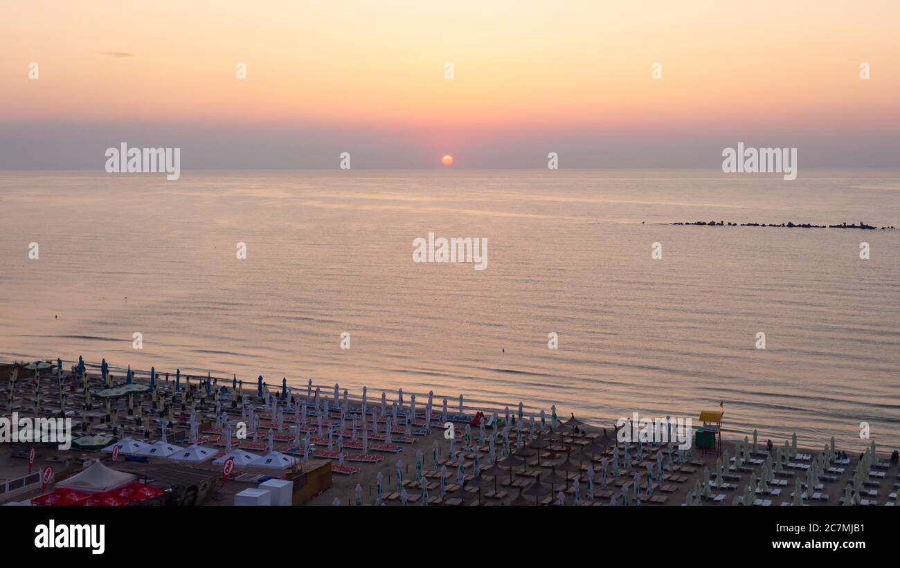 View beautiful beach in rimini hi-res stock photography and images - Alamy
