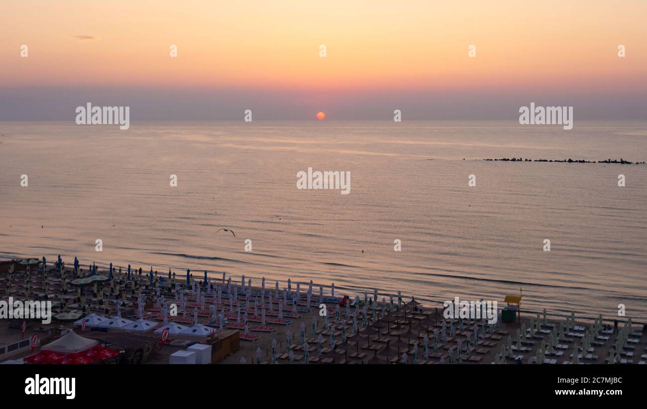View beautiful beach in rimini hi-res stock photography and images - Alamy