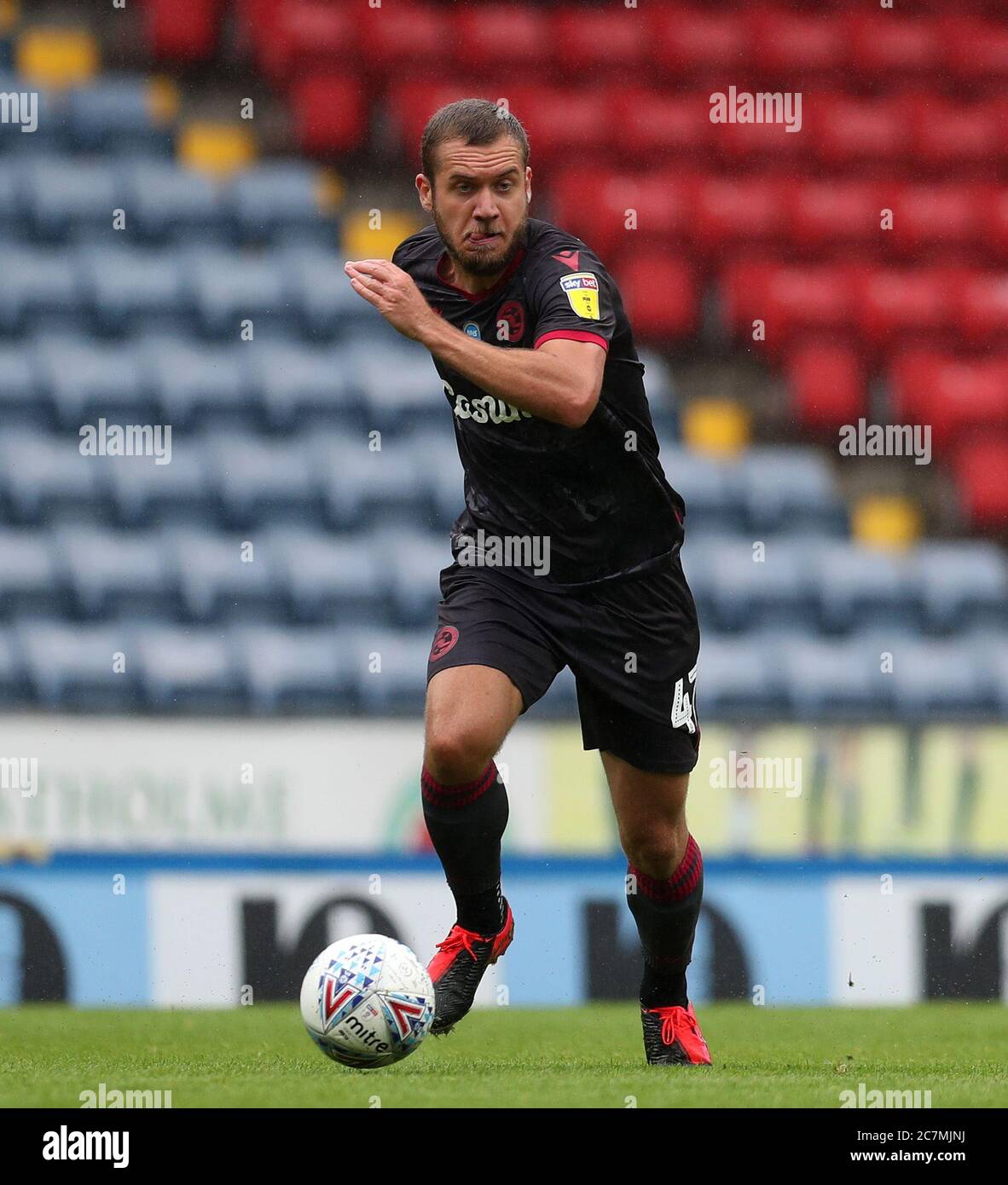 Ewood Park, Blackburn, Lancashire, UK. 18th July, 2020. English ...