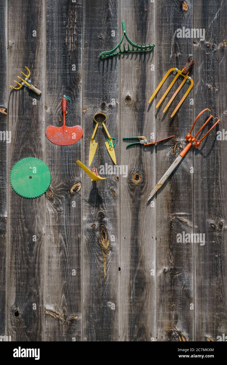 Implements tools farming hi-res stock photography and images - Alamy