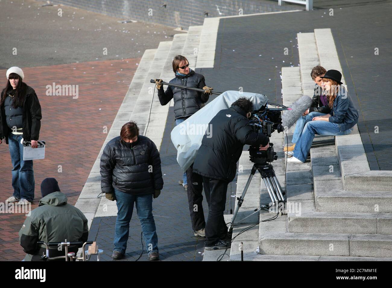 Film location crew hi-res stock photography and images - Alamy