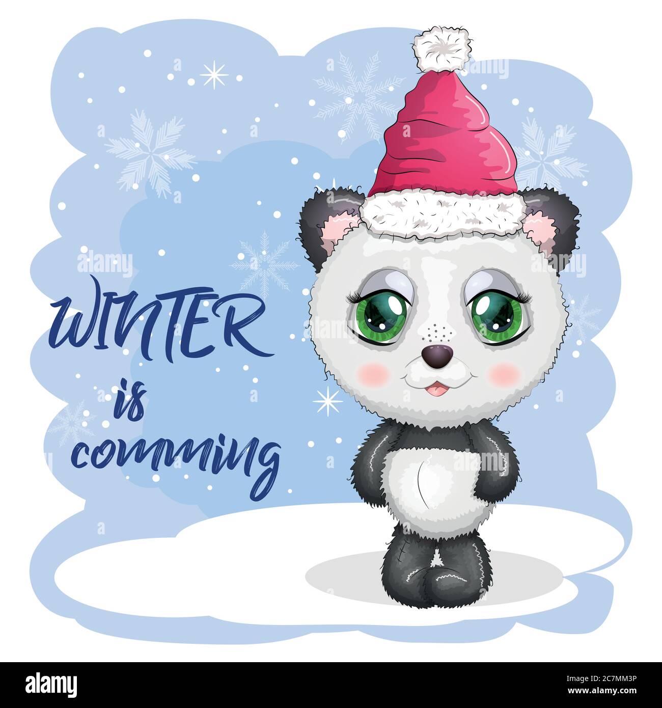 Baby red panda snow Cut Out Stock Images & Pictures - Alamy