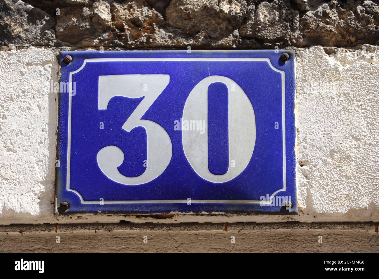 House number 30 in the city of Clamart, France Stock Photo - Alamy