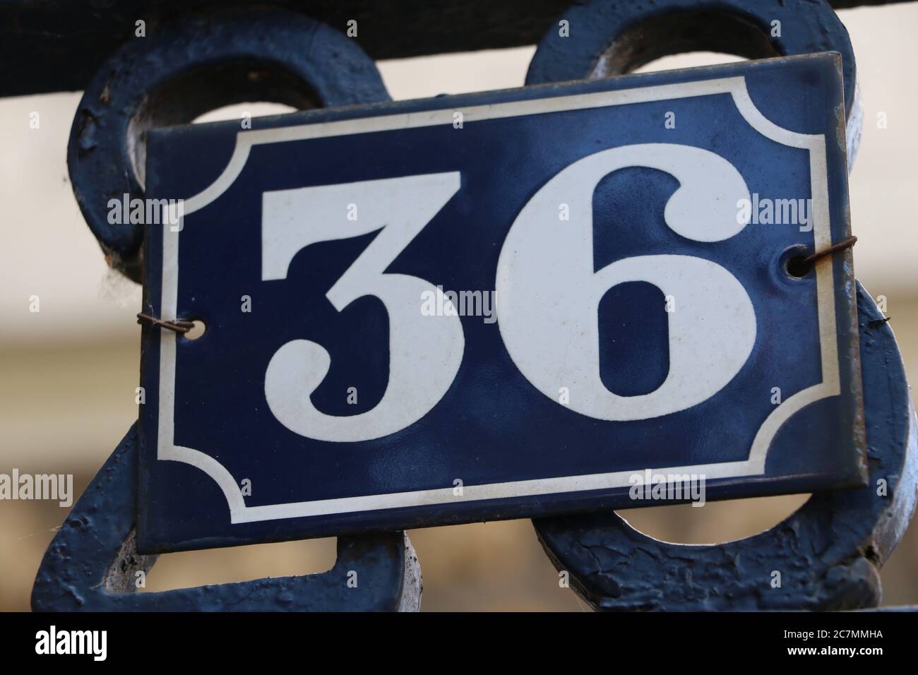 House number 36 in the city of Clamart, France Stock Photo - Alamy