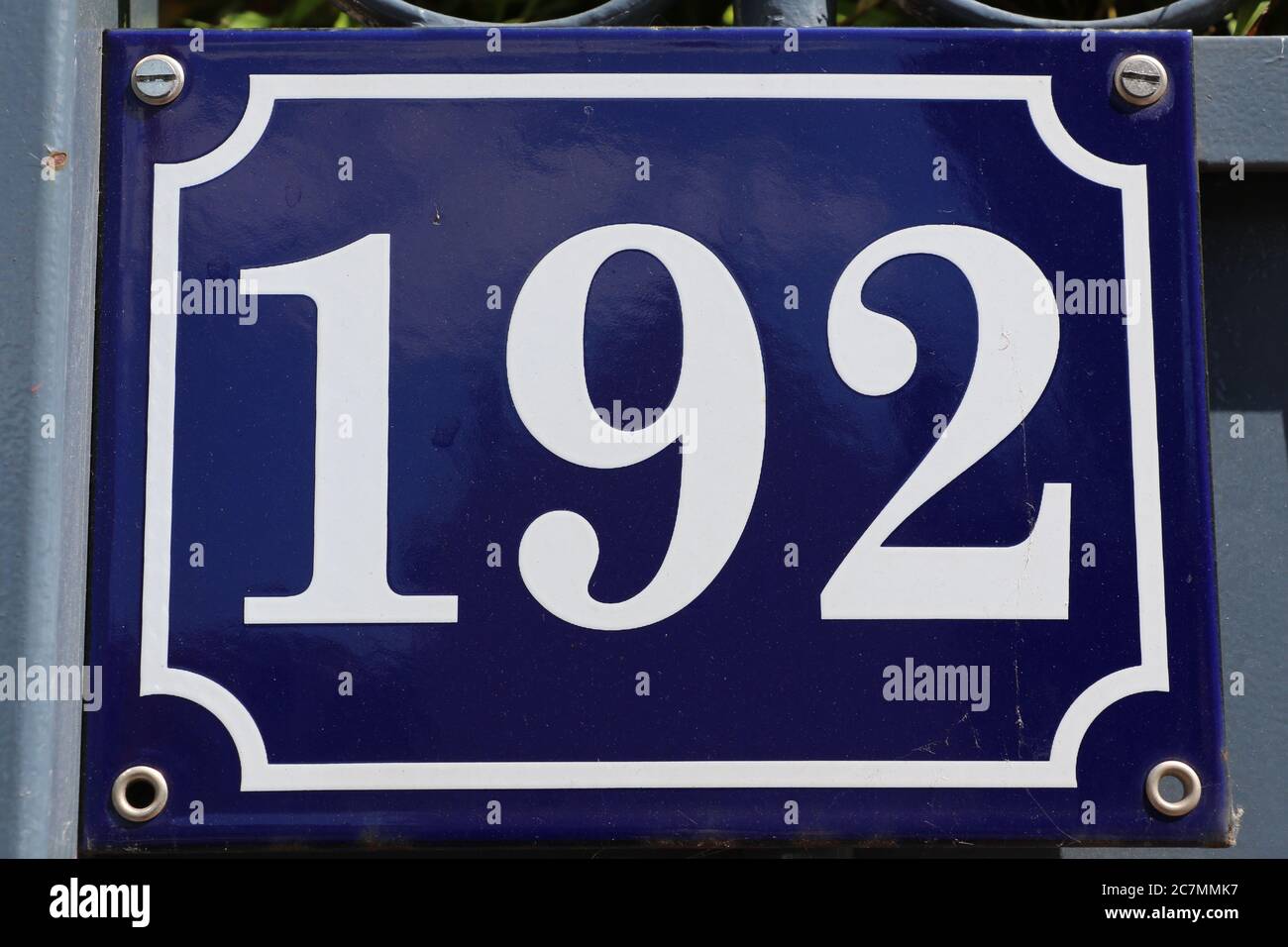 House number 192 in the city of Clamart, France Stock Photo - Alamy