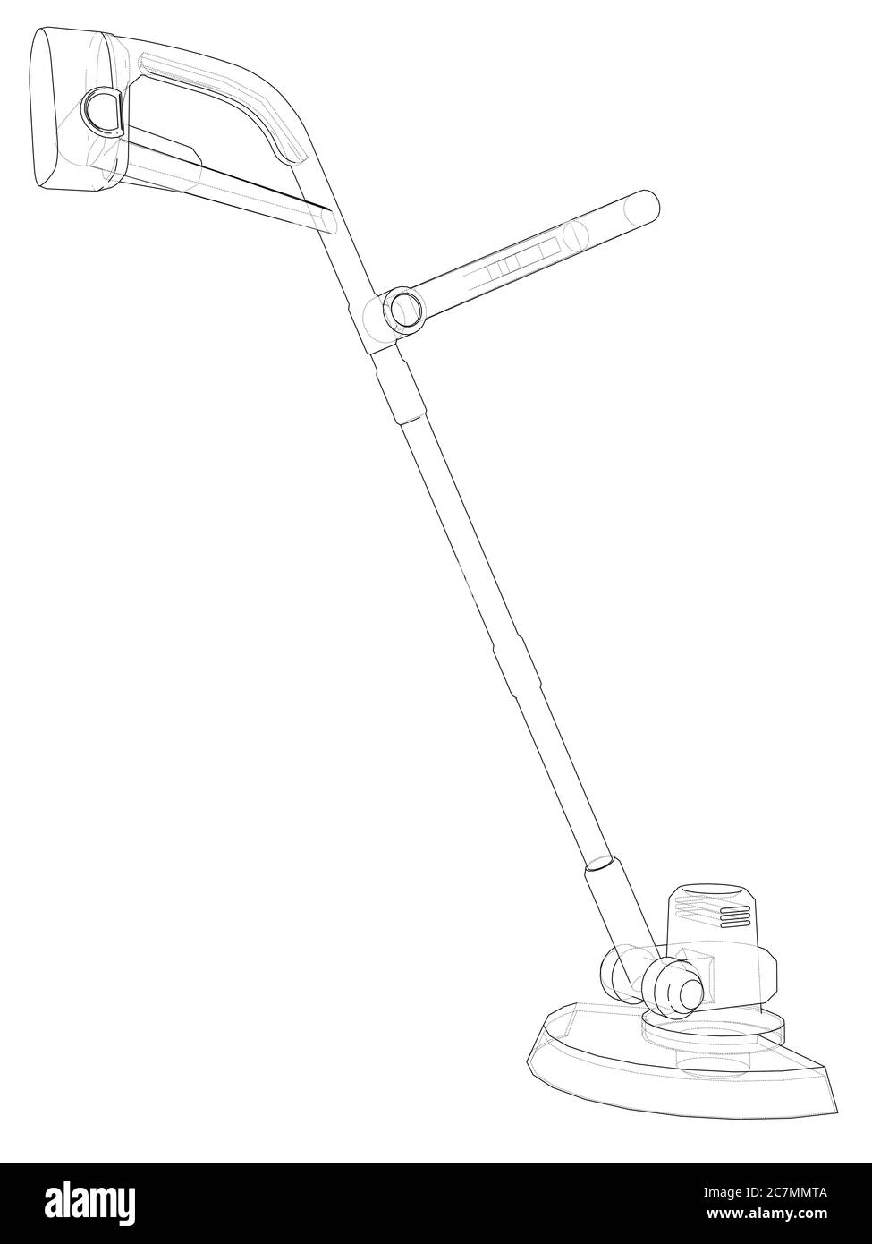 Grass cutter Black and White Stock Photos & Images - Alamy