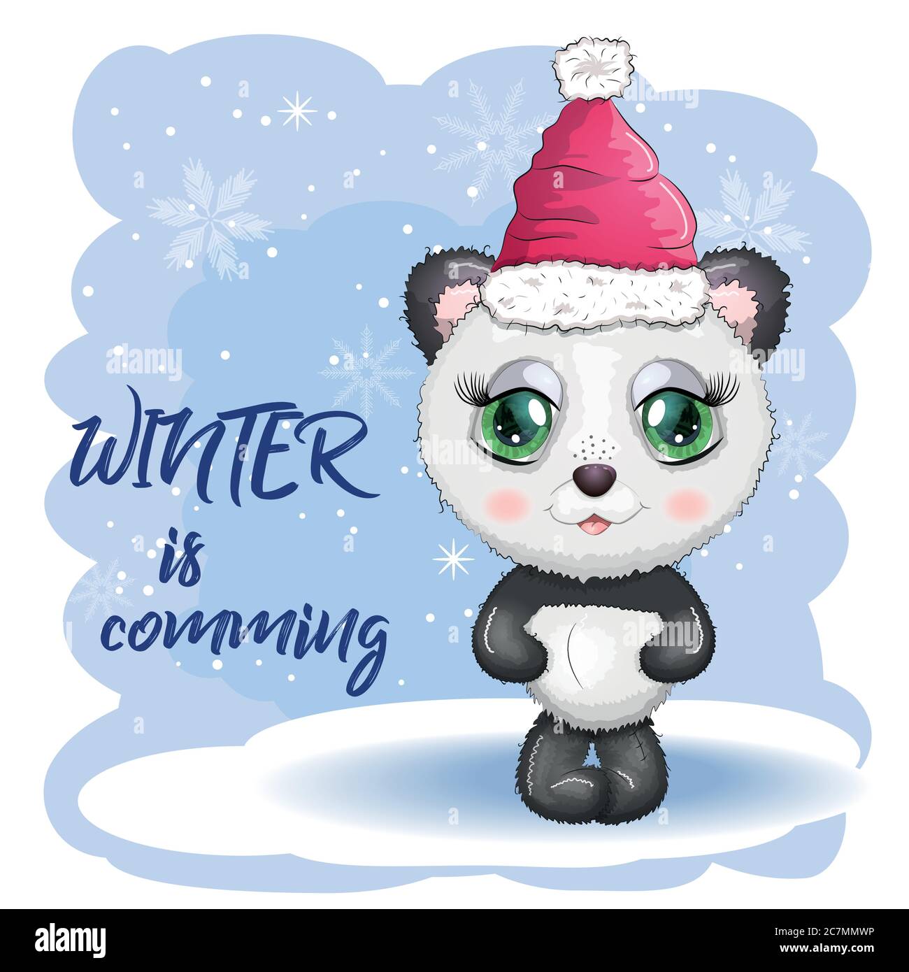 Baby red panda snow Cut Out Stock Images & Pictures - Alamy