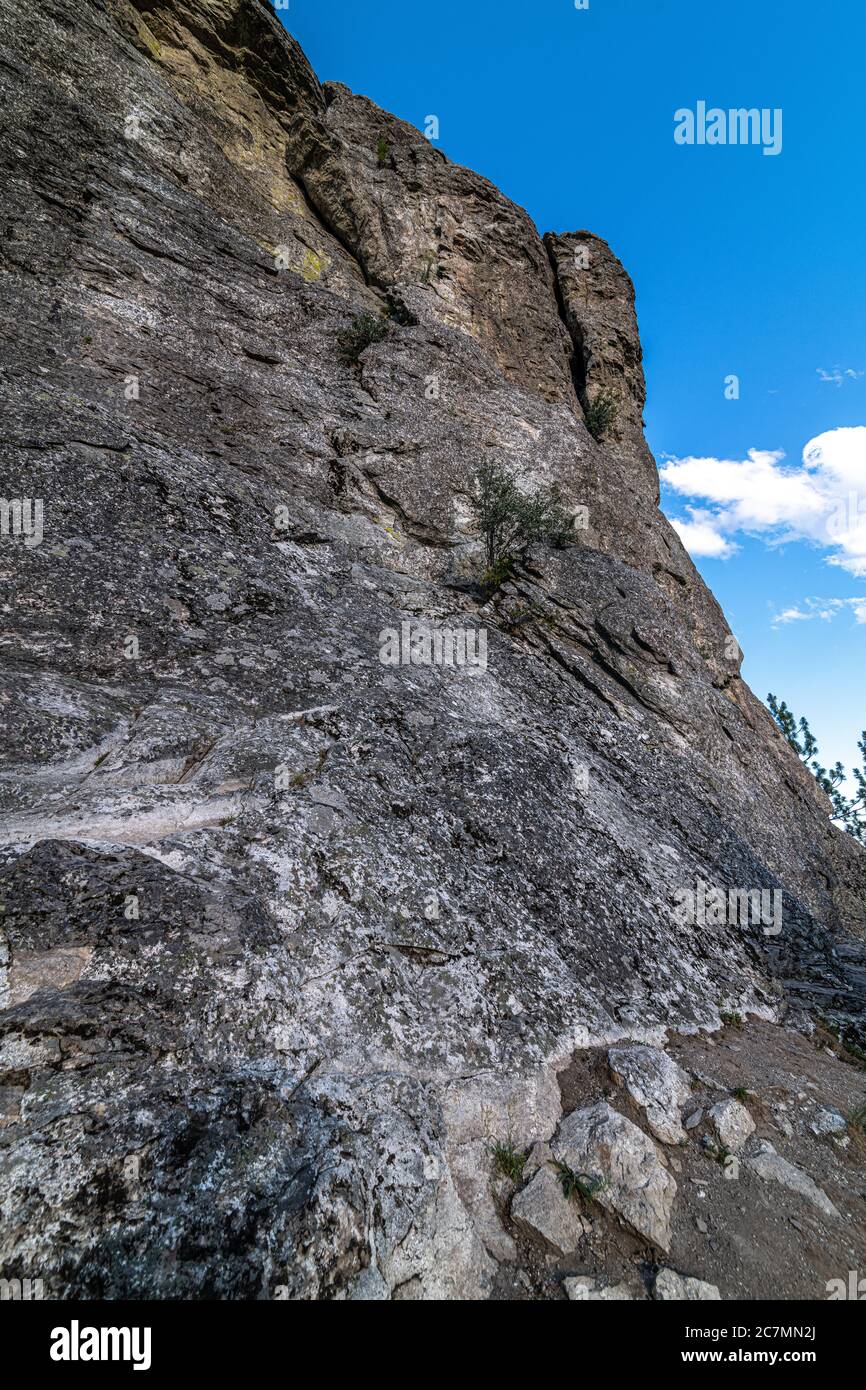 Iller Creek Conservation Area, Rocks of Sharon, Spokane, WA Stock Photo ...