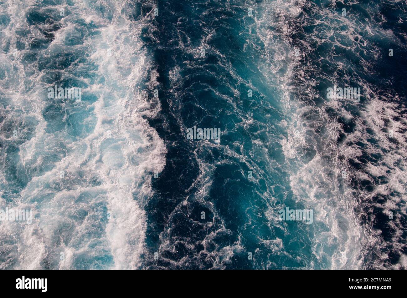 Top view high angle shot of foaming sea waves - perfect for a marine ...