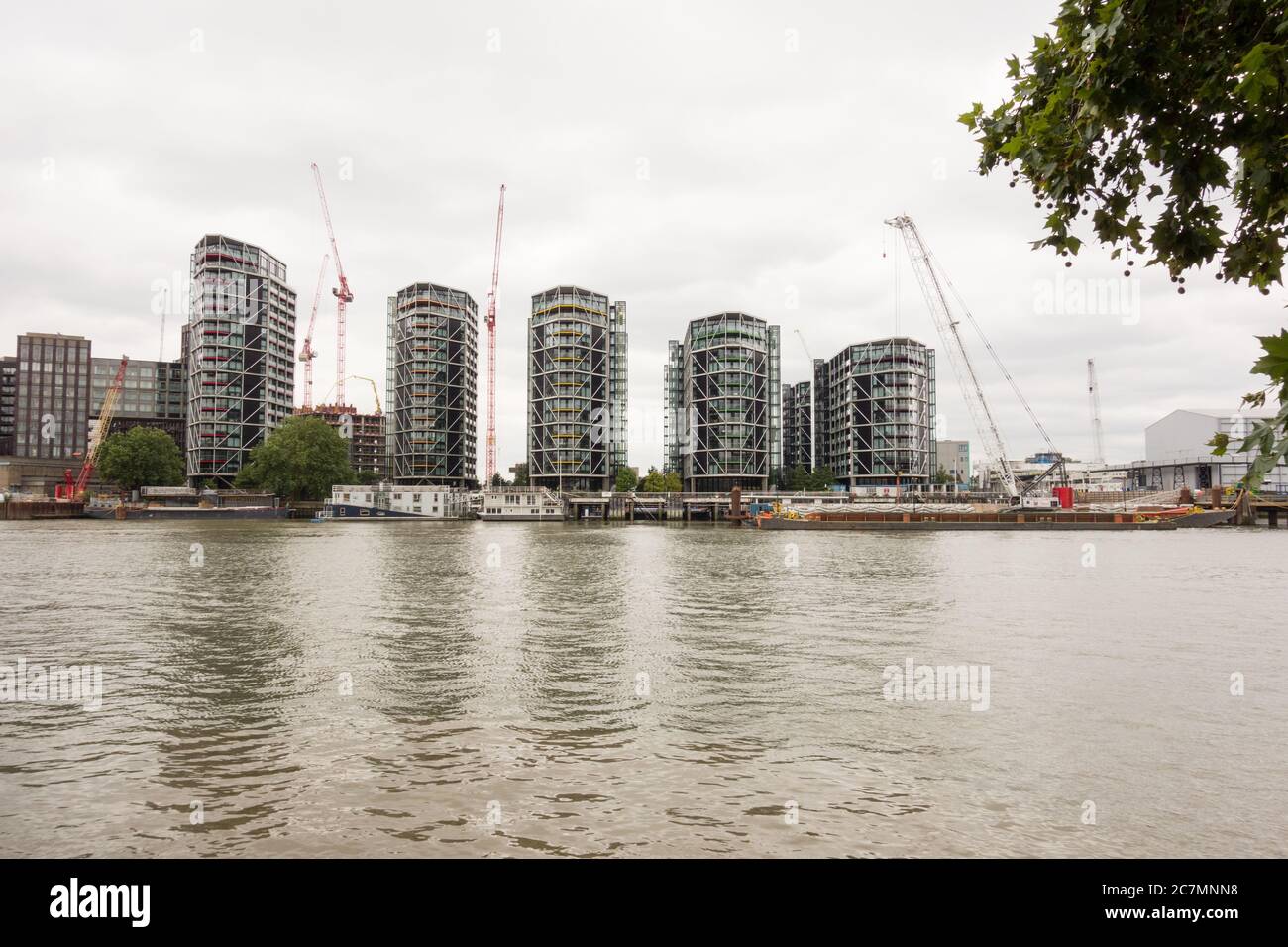 Riverlight high rise development apartment on the riverside at Nine ...
