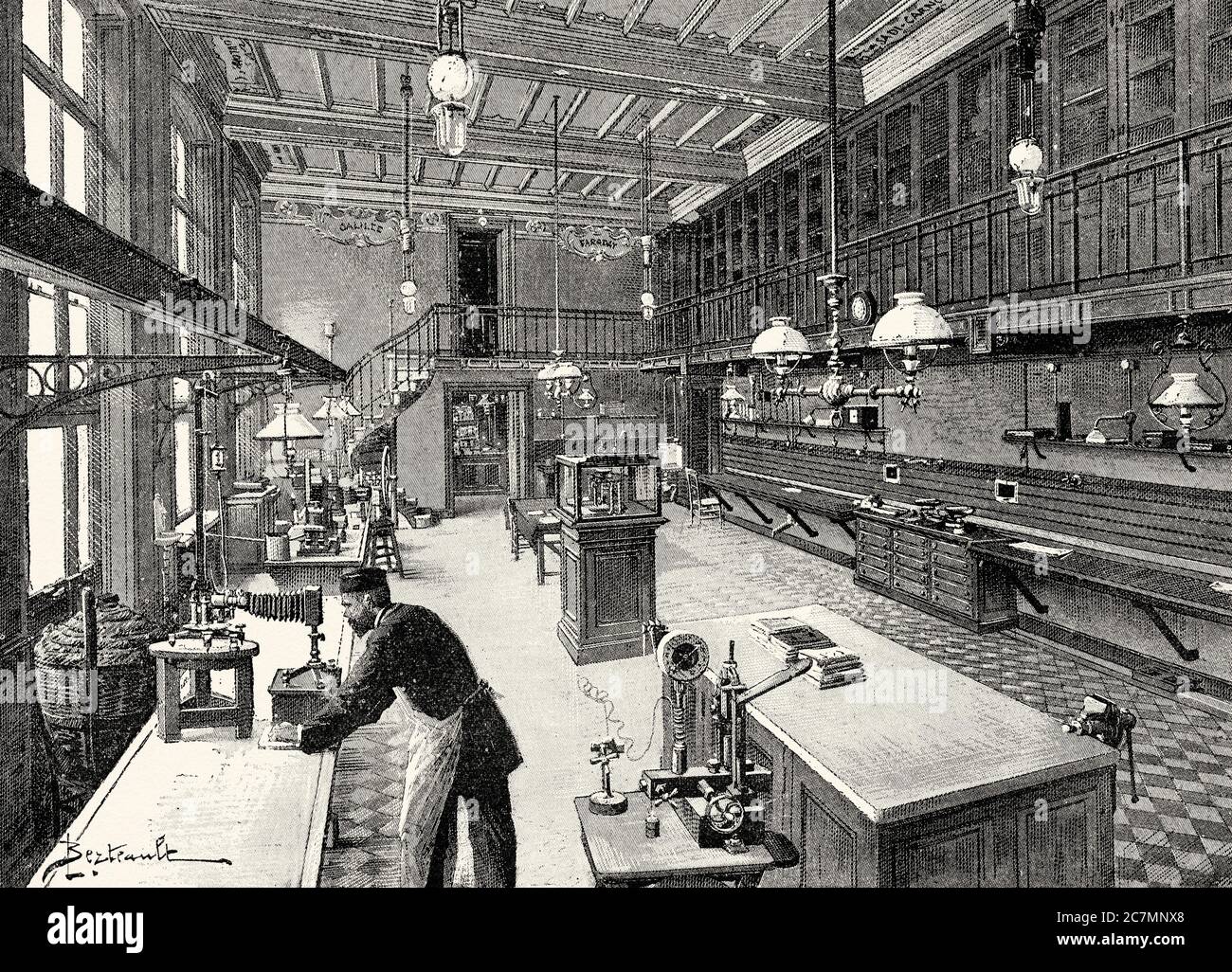 1800s physics hi-res stock photography and images - Alamy