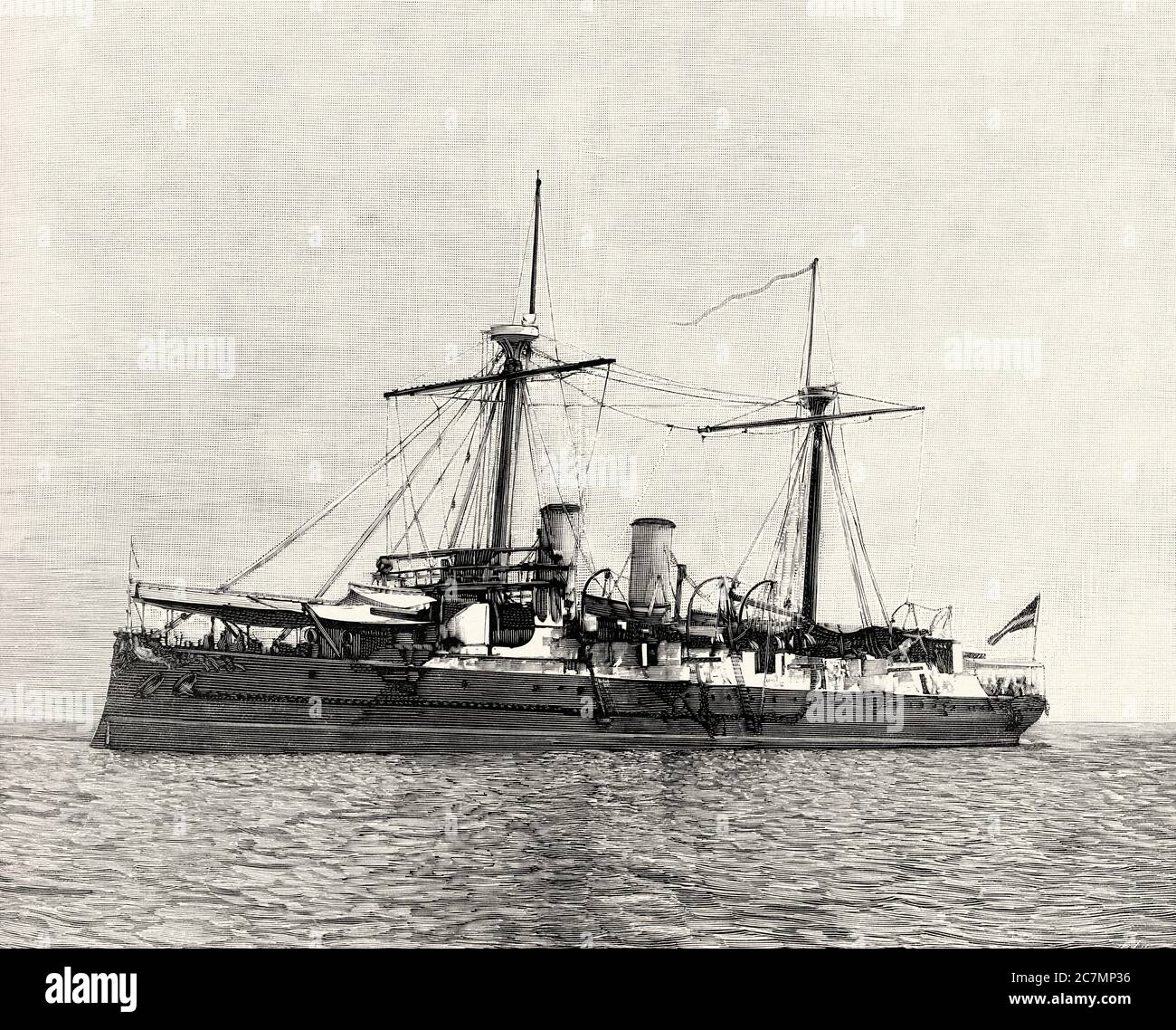 The Queen Regent was a protected cruise ship built for the Spanish Navy ...