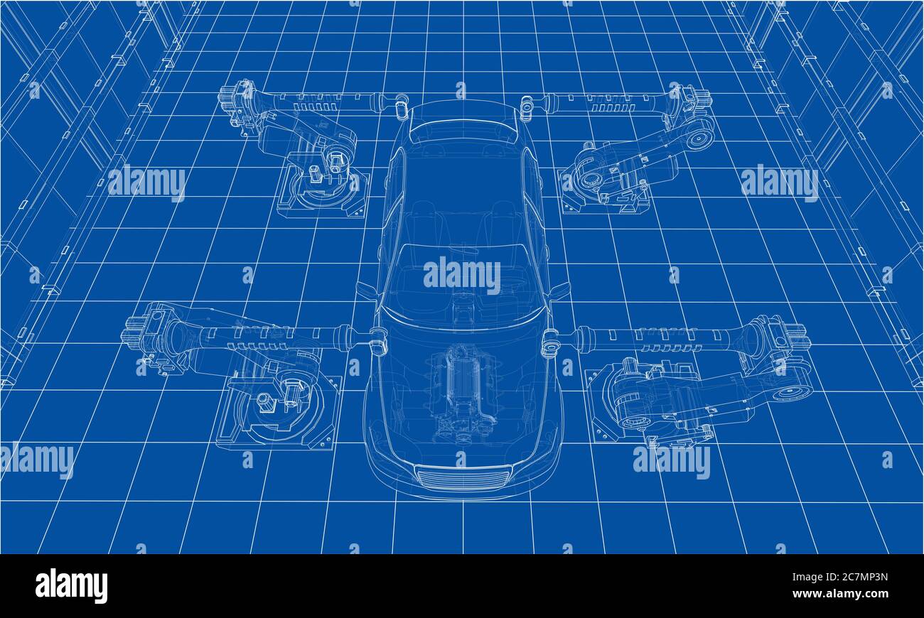 Assembly of motor vehicle Stock Photo - Alamy