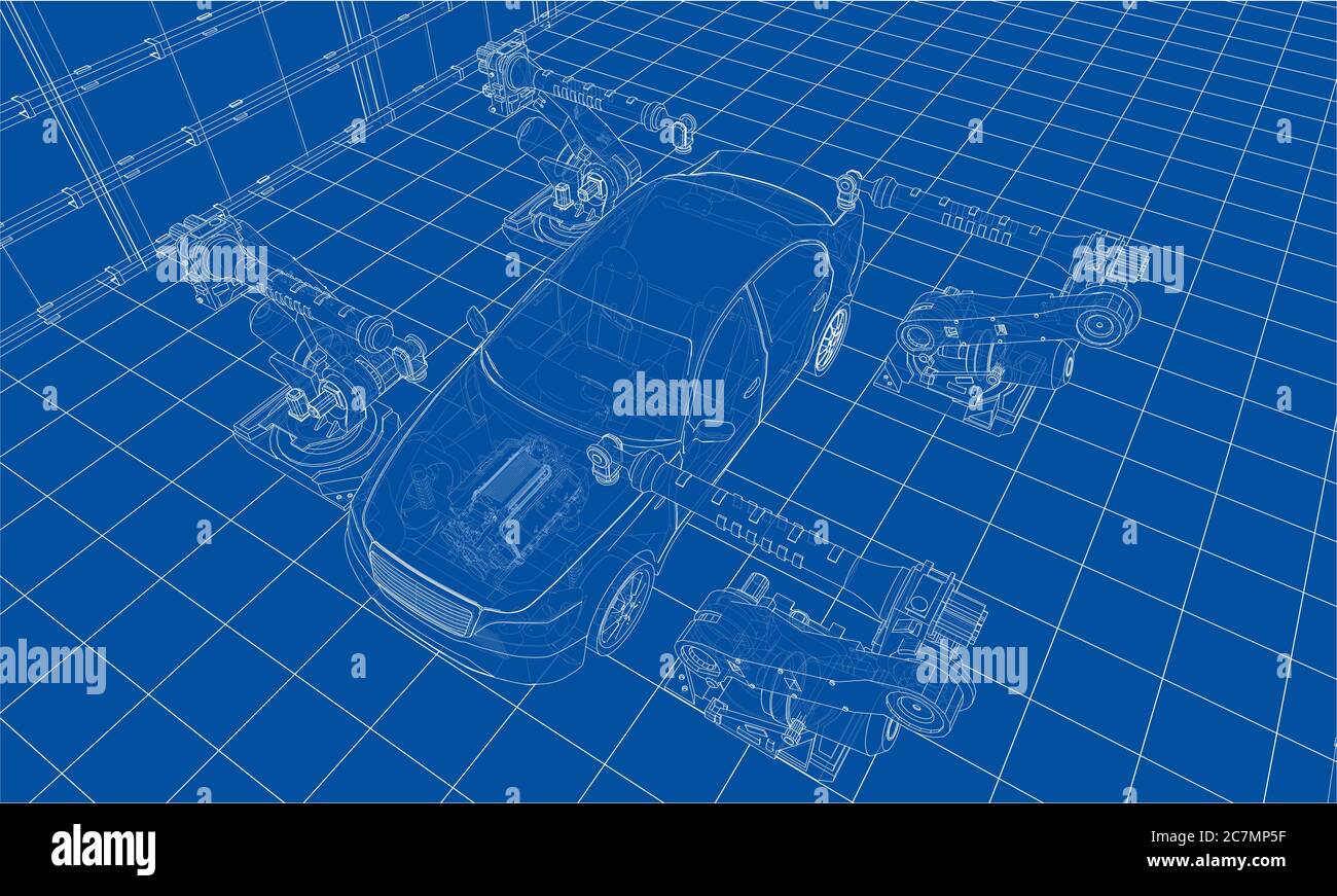 Assembly of motor vehicle Stock Photo - Alamy