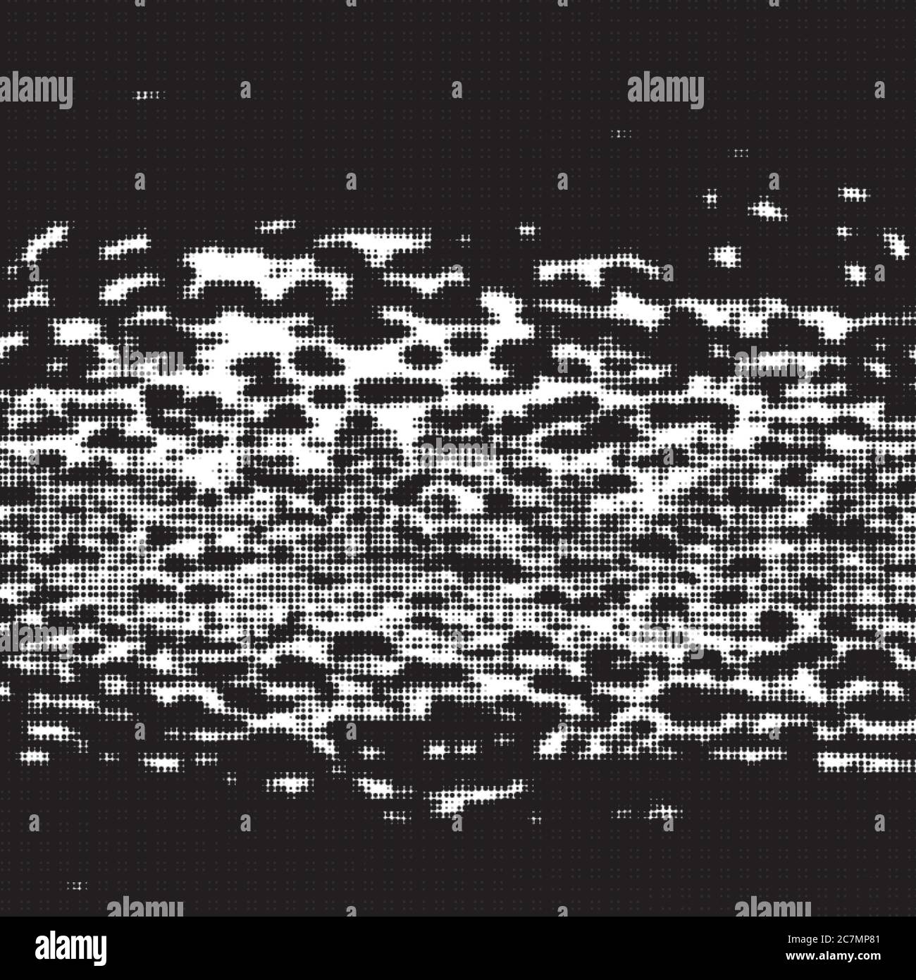 Distressed overlay grunge halftone background. Halftone dots vector ...