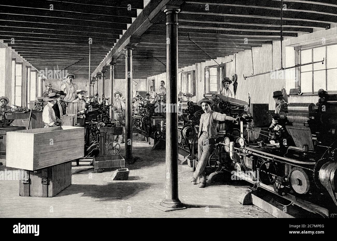 Factories In The 1800s