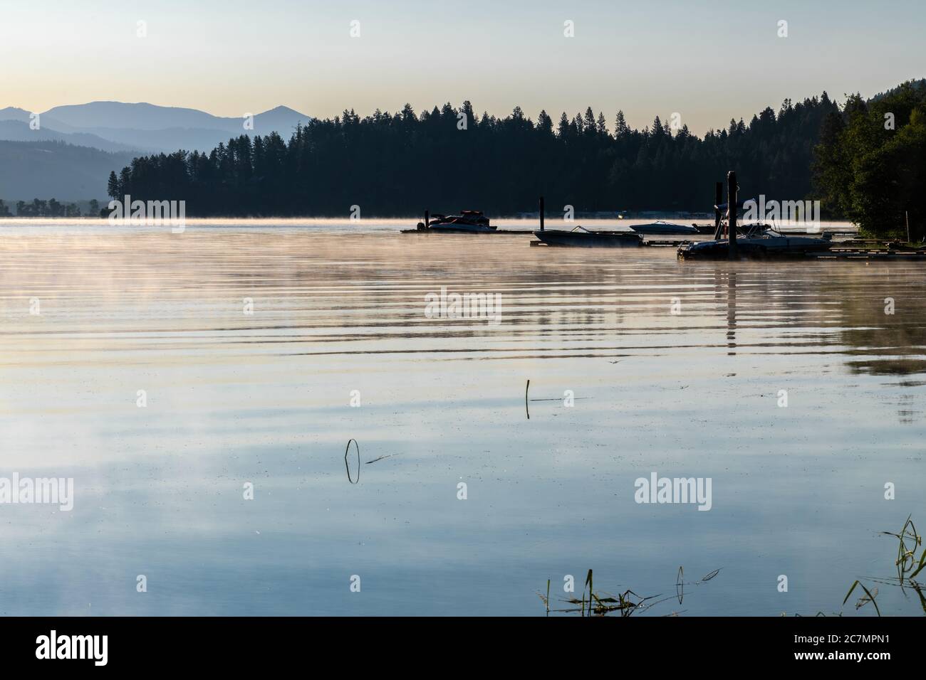 Chatcolet Lake, Heyburn State Park, ID Stock Photo - Alamy