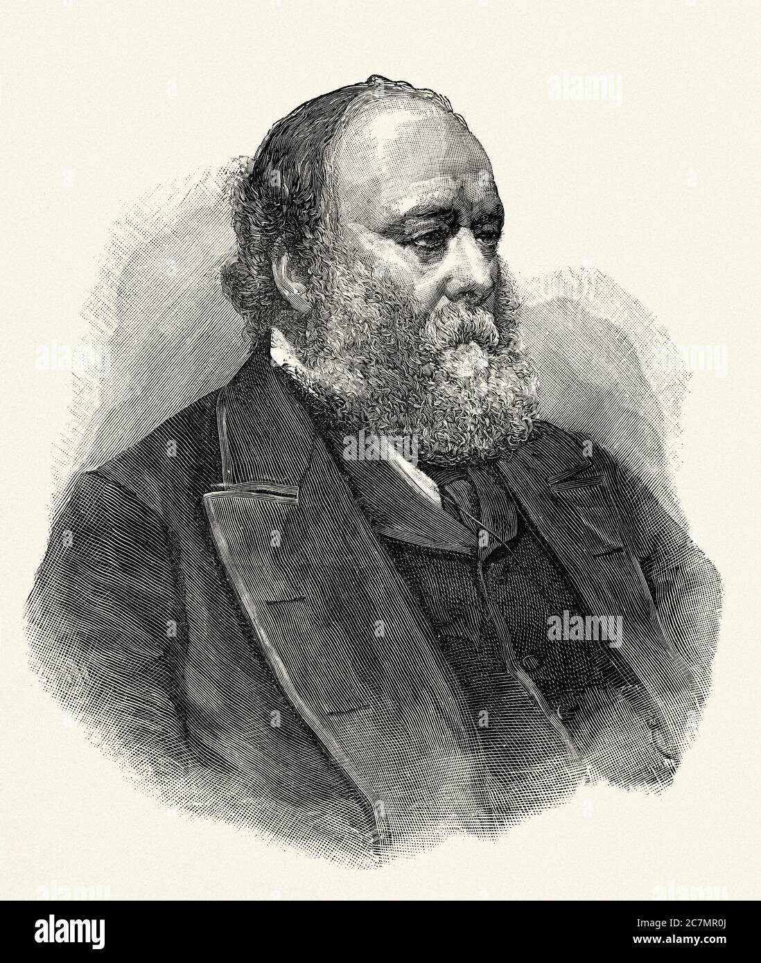 Robert Arthur Talbot Gascoyne-Cecil (Hatfield 1830 - 1903) III Marquis ...