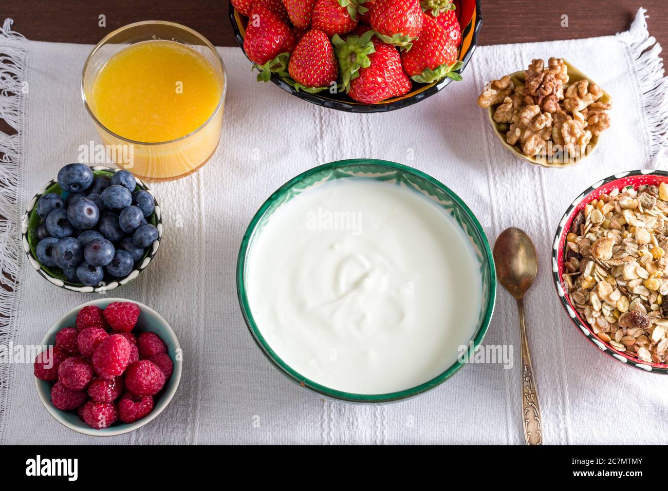 Bio breakfast hi-res stock photography and images - Alamy