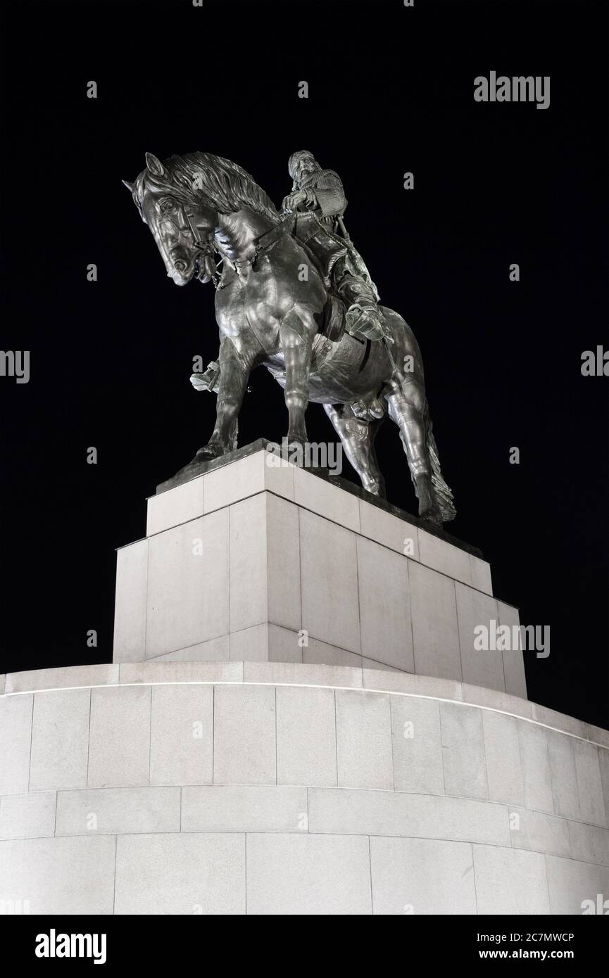 National memorial on Vitkov hill, Zizkov, Prague, Czech Republic ...
