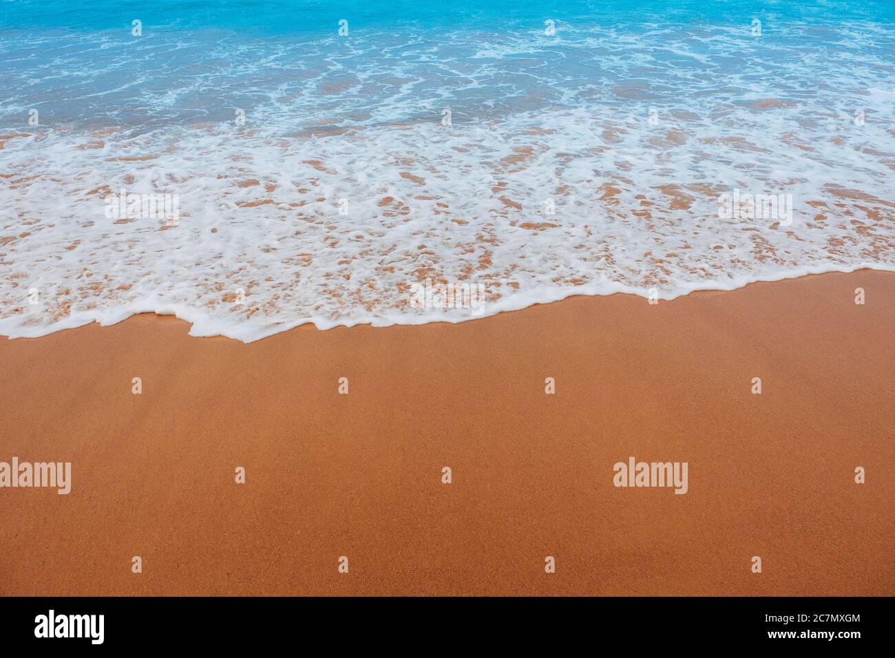 Closeup of the moment when the waves meet the sand - good for ...