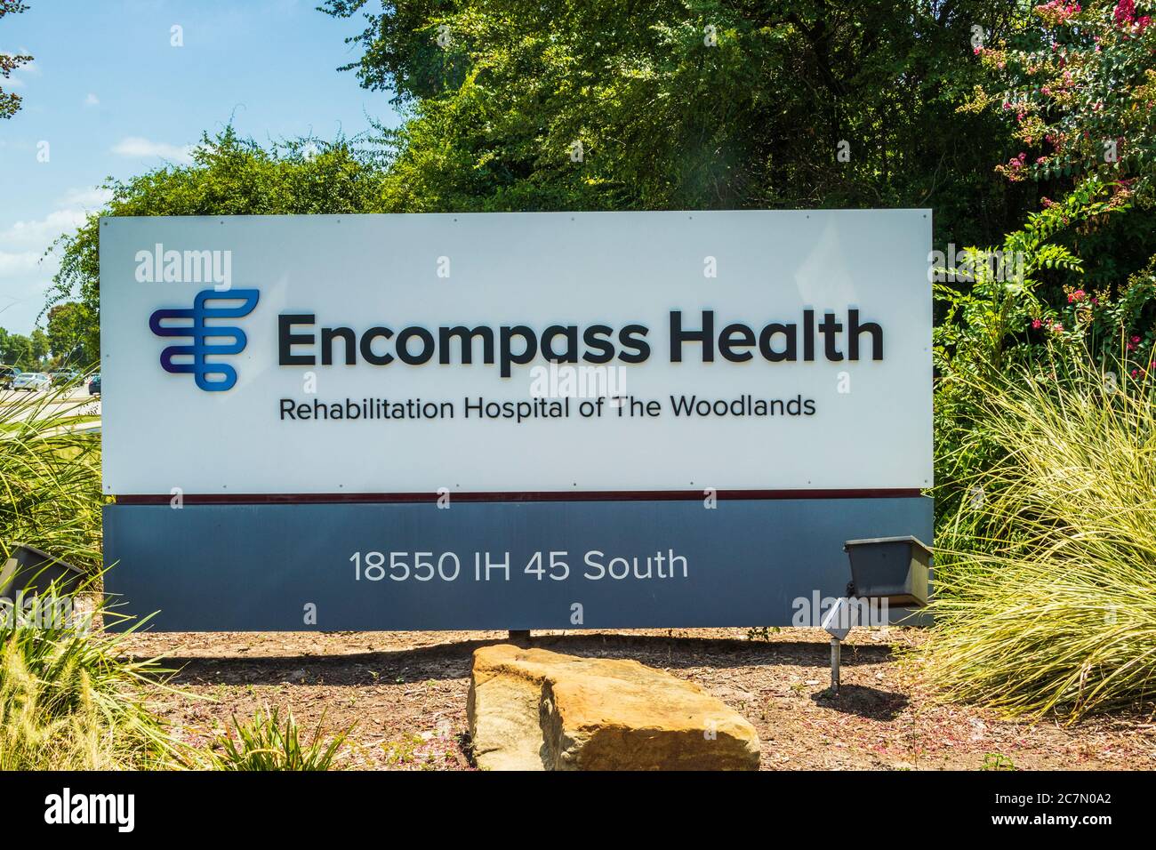 Entrance sign at Encompass Health Rehabilitation Hospital of The ...