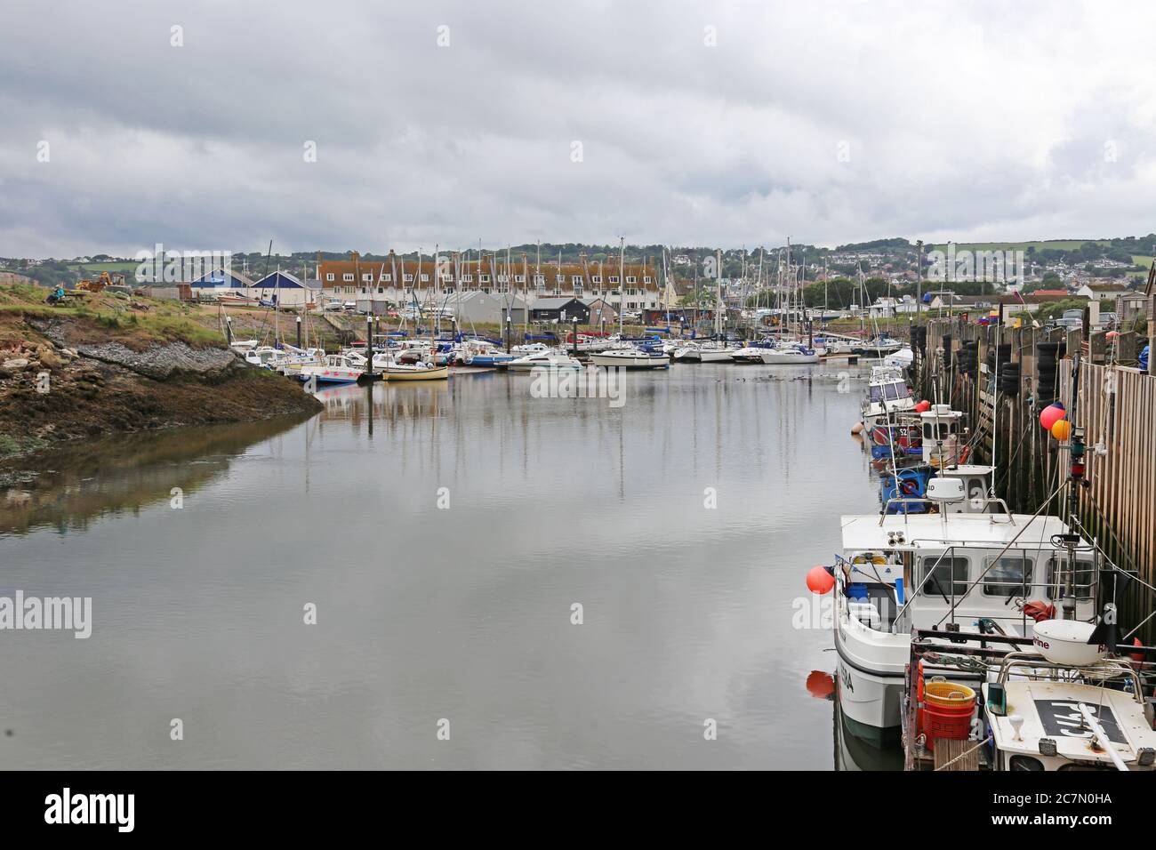 Axmouth Harbour, Devon, England, Great Britain, United Kingdom, UK ...