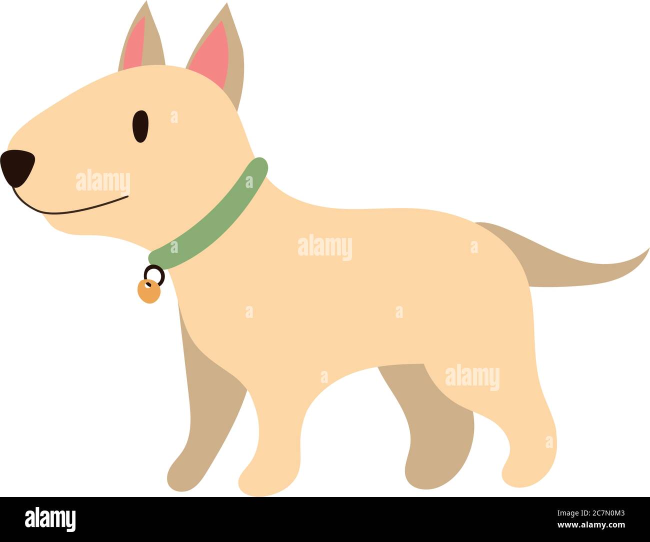 cute dog pet hand draw style icon vector illustration design Stock ...