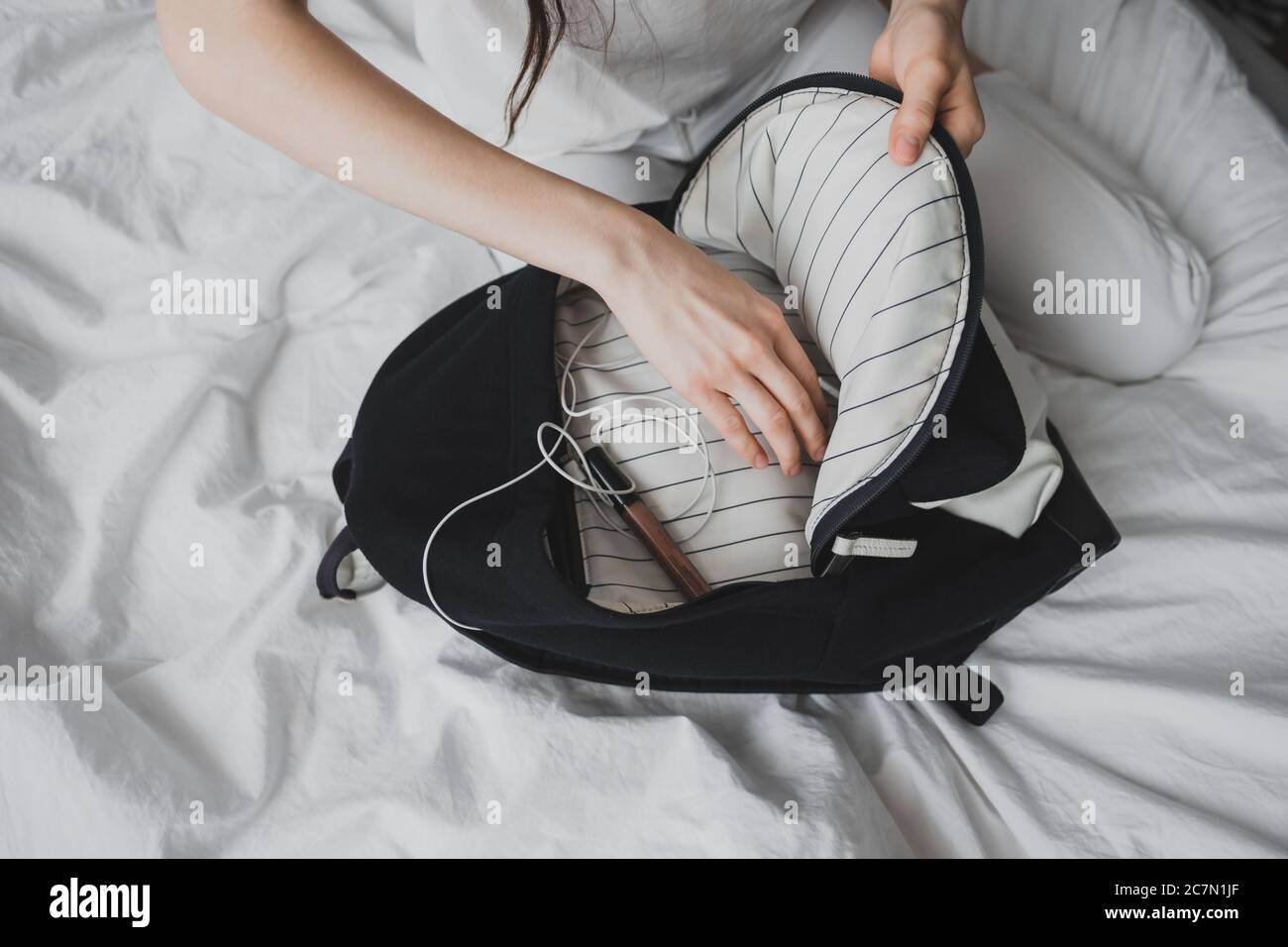 Back Packs At The Ready High Resolution Stock Photography and Images ...