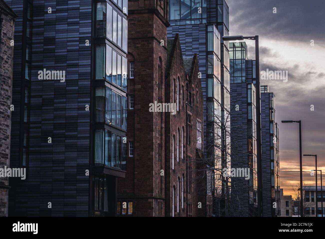 Buildings on Simpson Loan in Quartermile area, redevelopment of the ...