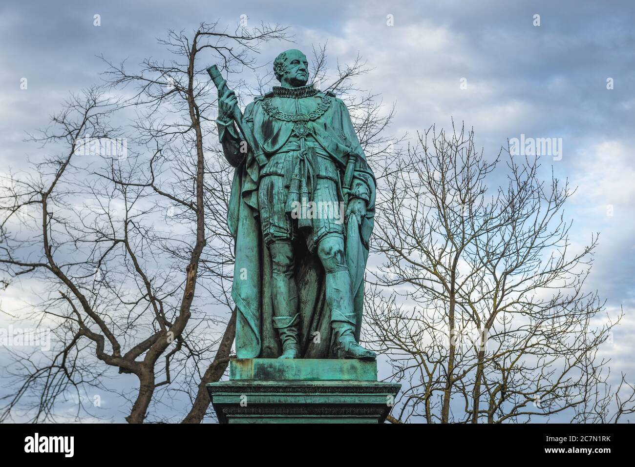 Prince Frederick, Duke of York and Albany on esplanade of Castle in ...