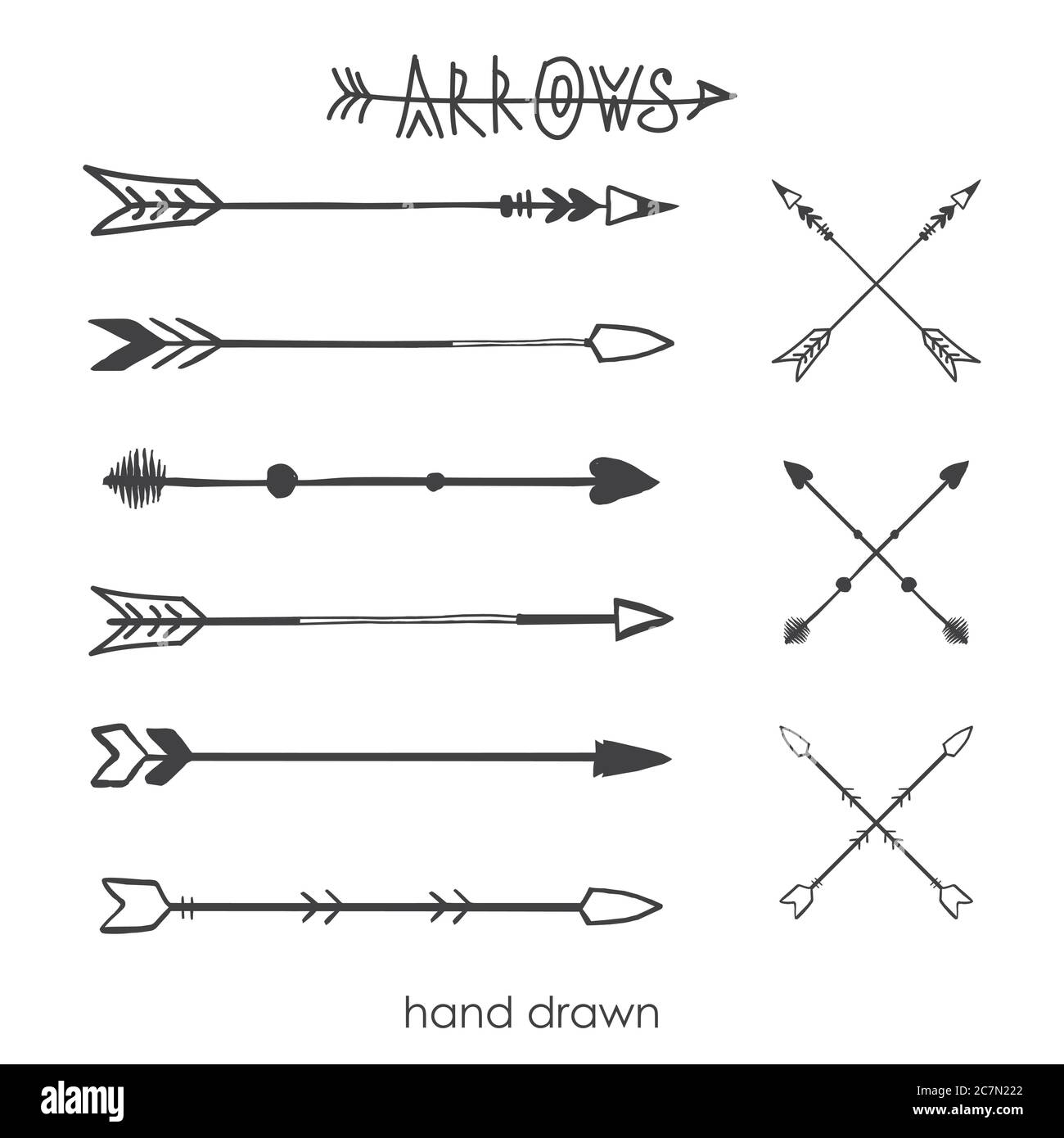 Tribal Arrow Clip Art