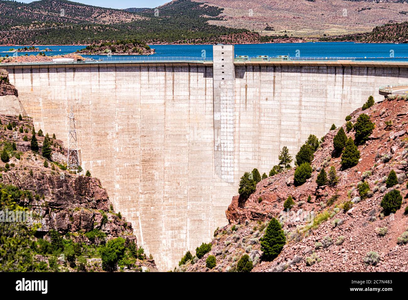 Dutch John, USA Flaming Gorge National Recreational Area in Utah Park ...