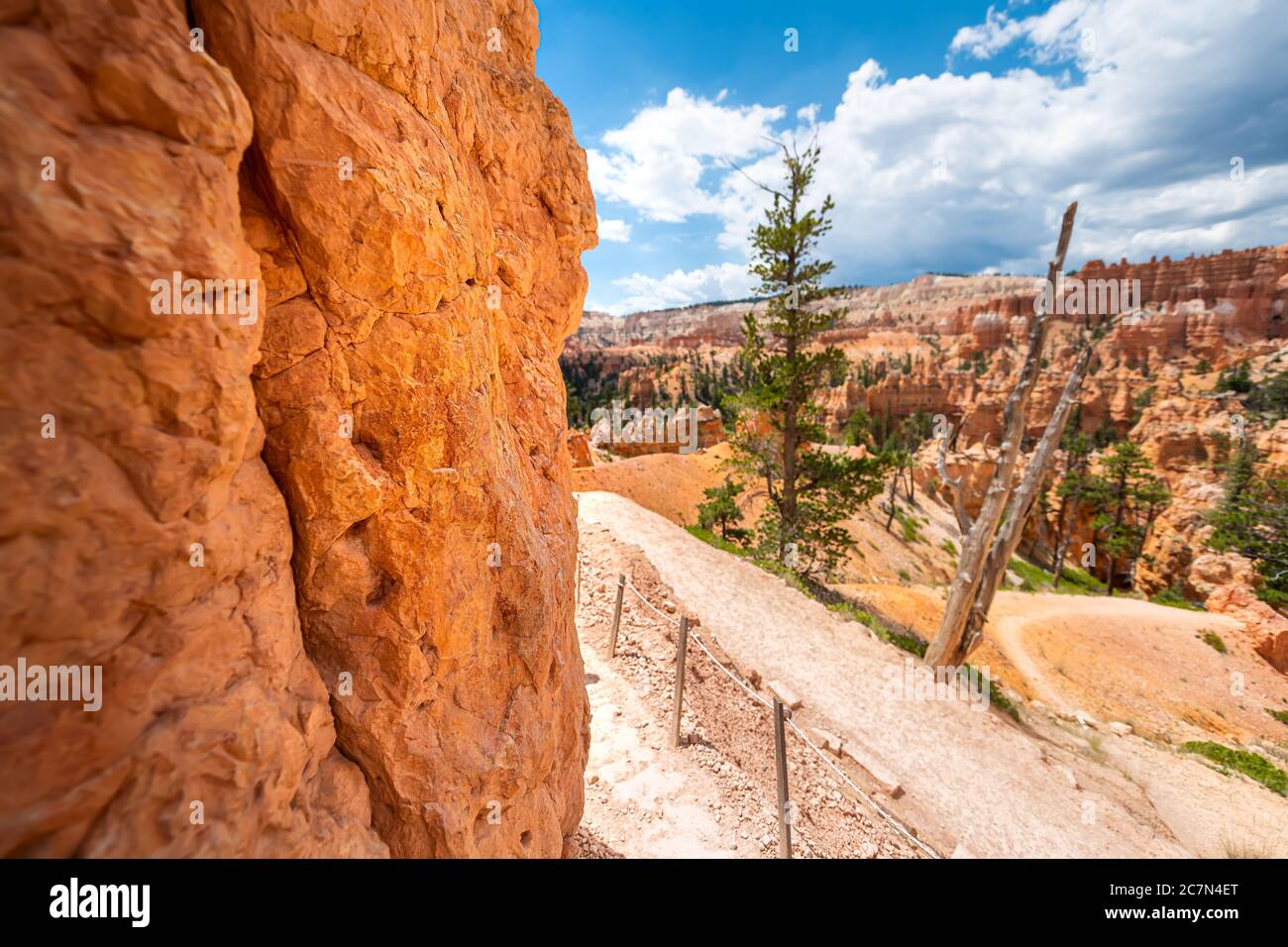 Railing steep hike hi-res stock photography and images - Alamy
