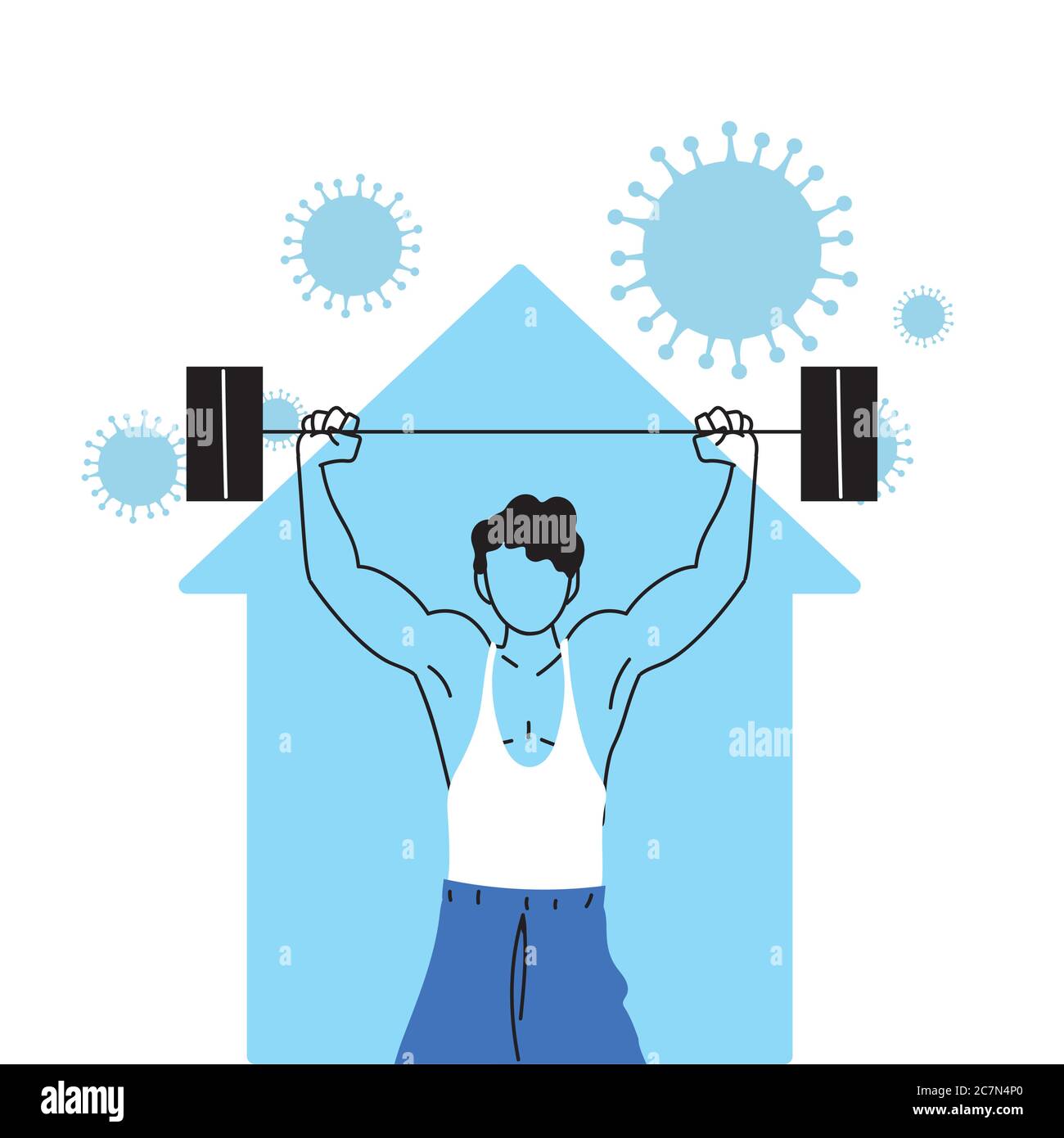 Sporty dancer Stock Vector Images - Alamy