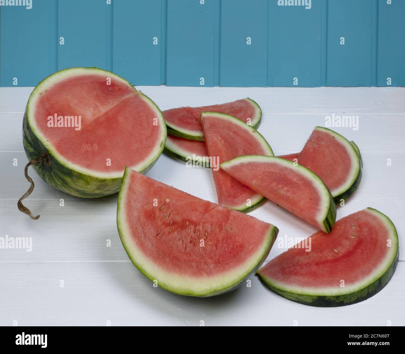 Watermelon cut hi-res stock photography and images - Alamy