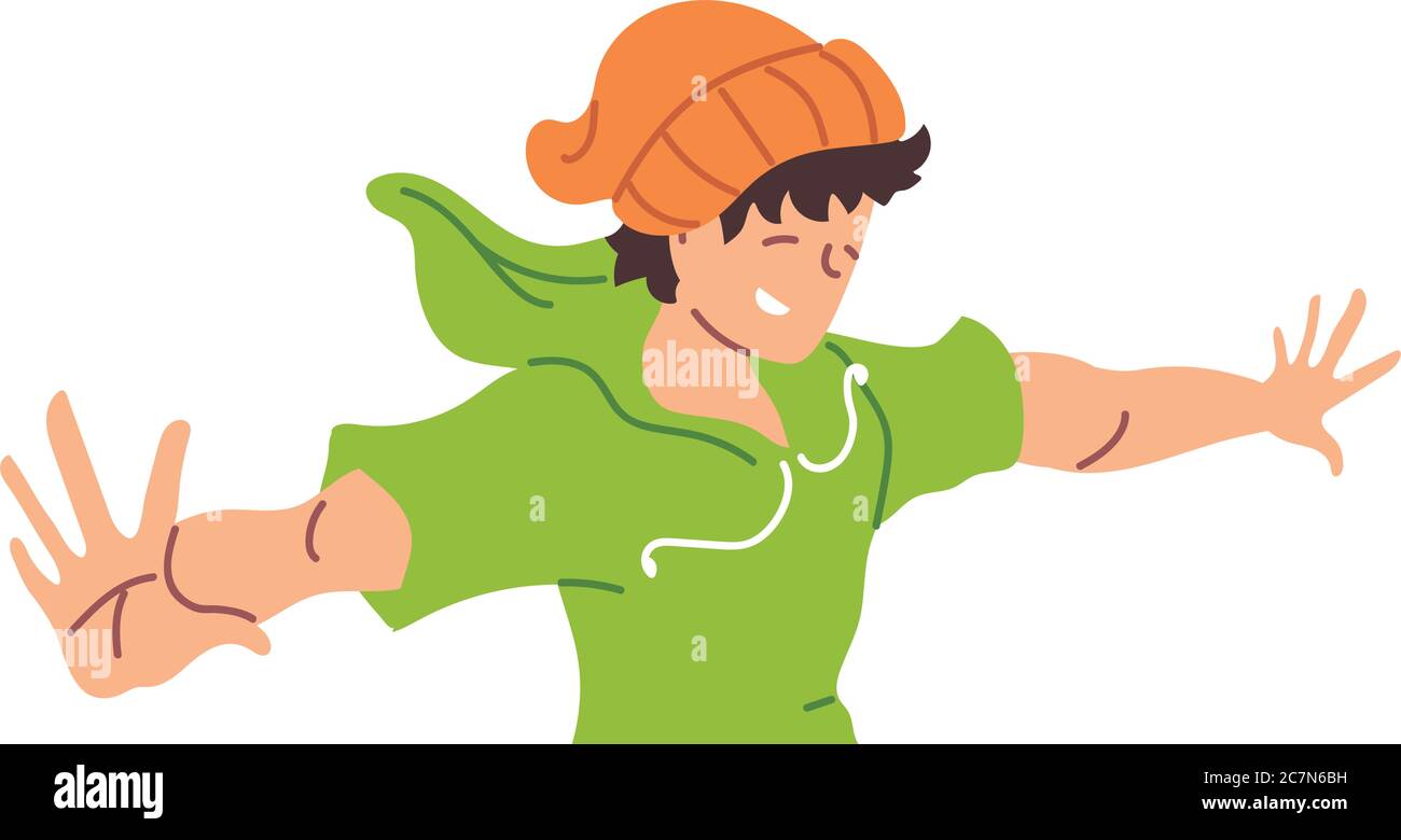 Man avatar skater design, Stay healthy sport and activity theme Vector ...