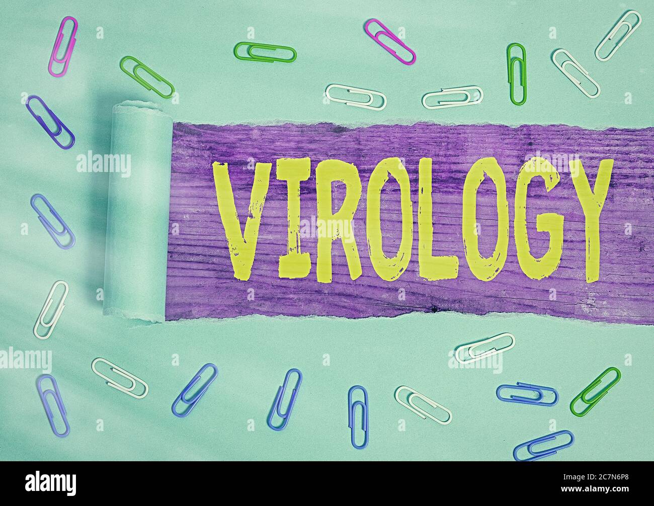 Handwriting text Virology. Conceptual photo branch of science dealing ...