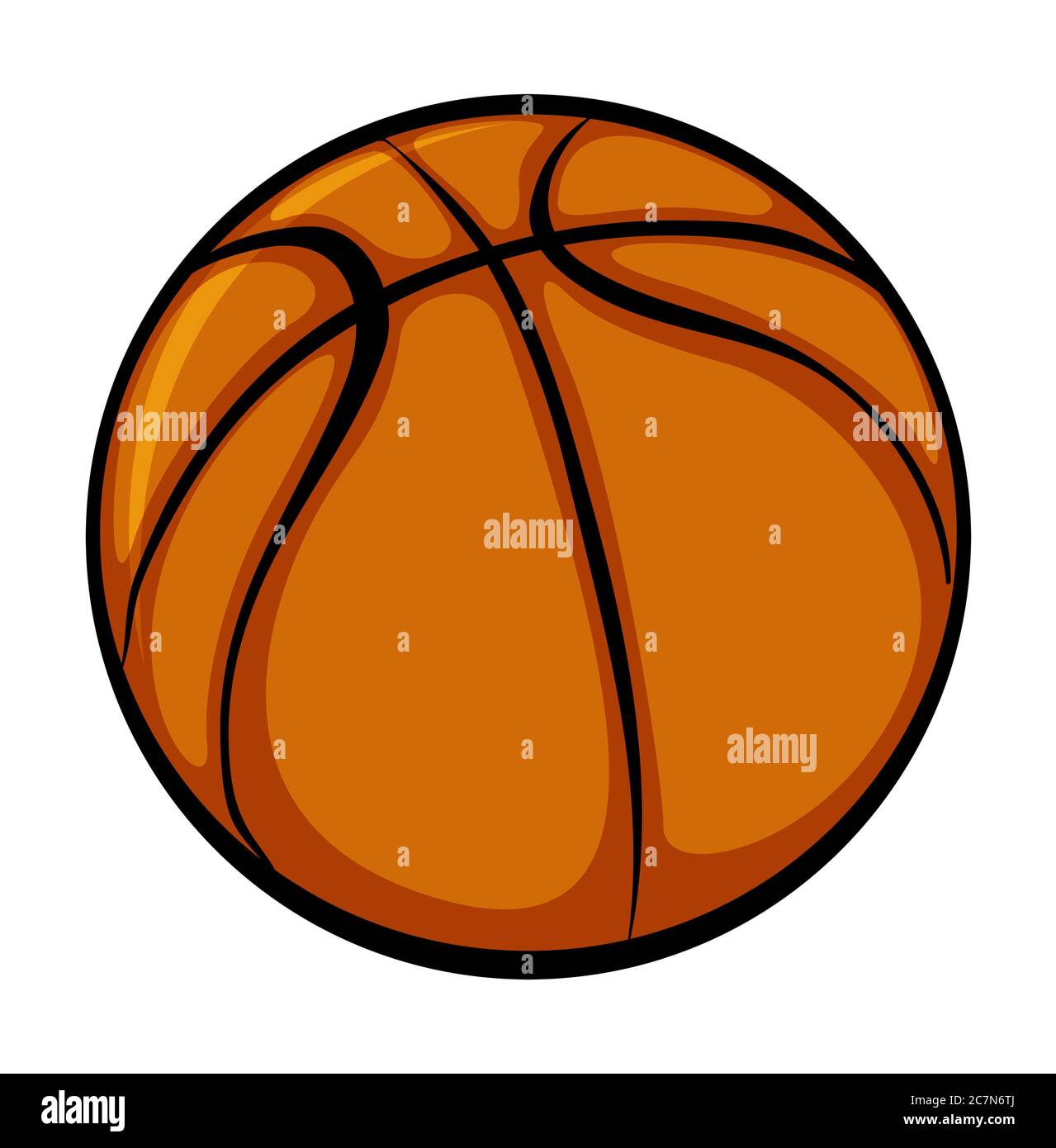 Black white illustration pie Cut Out Stock Images & Pictures - Alamy