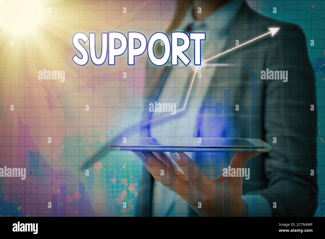 Handwriting text Support. Conceptual photo maintain, sustain, uphold ...