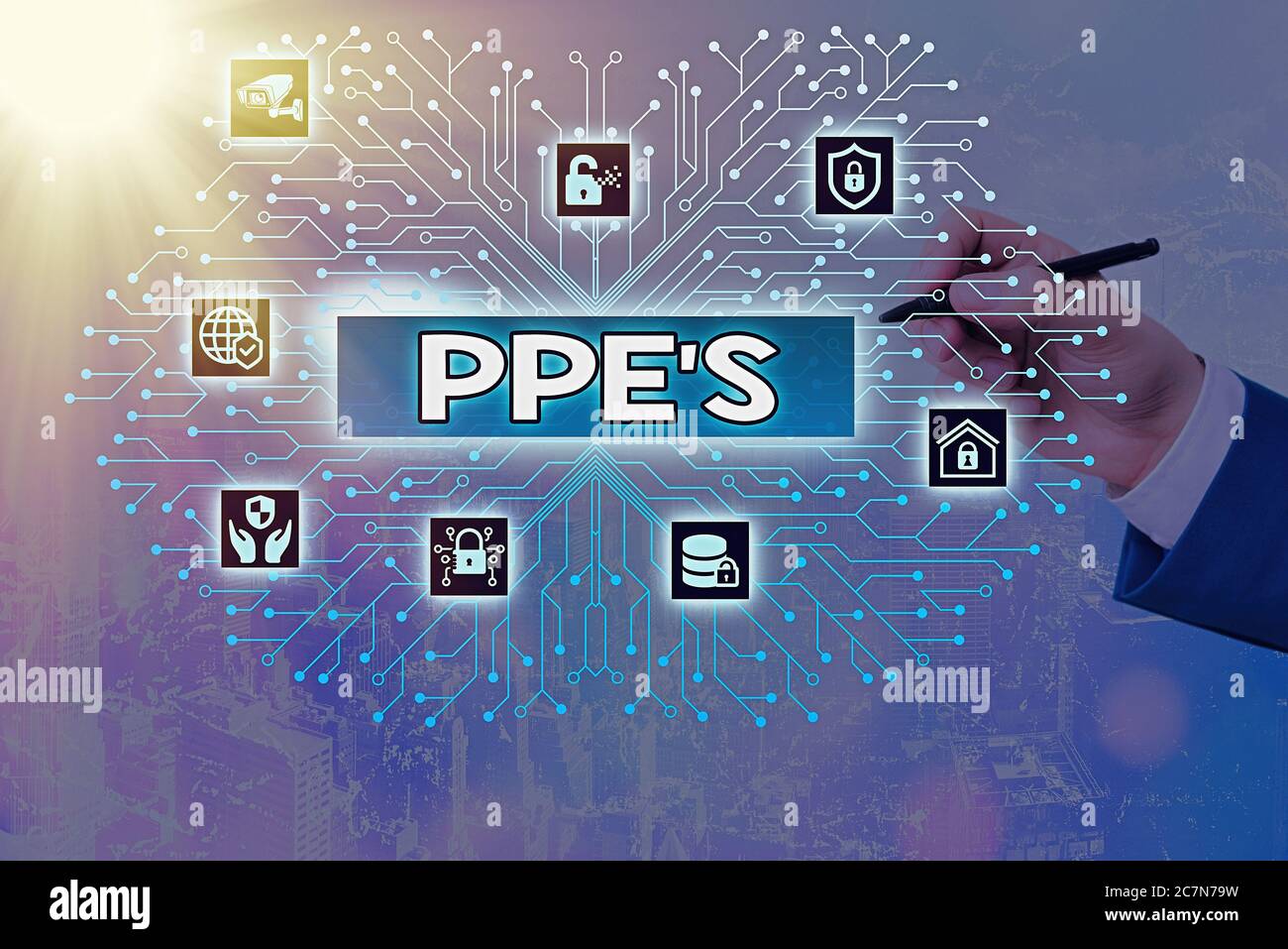 Writing note showing Ppe s is. Business concept for Specialized ...