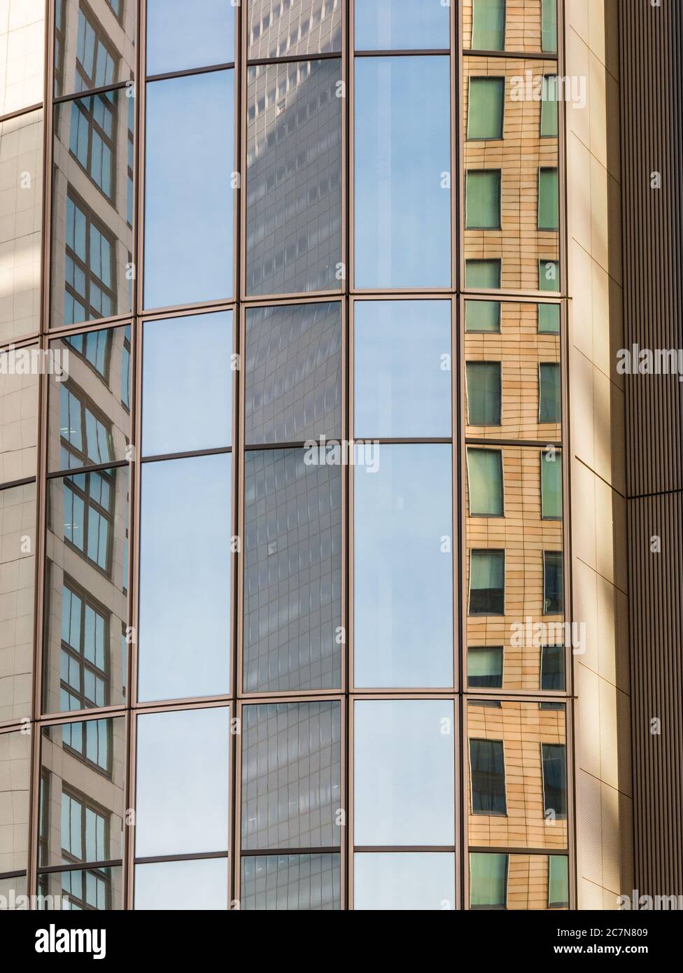 Modern style, beautiful window skyscraper Stock Photo - Alamy