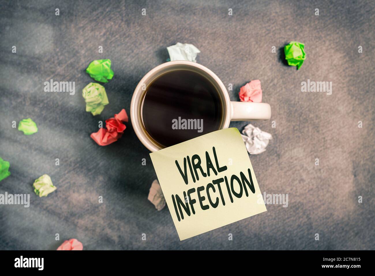 Writing note showing Viral Infection. Business concept for Specific ...