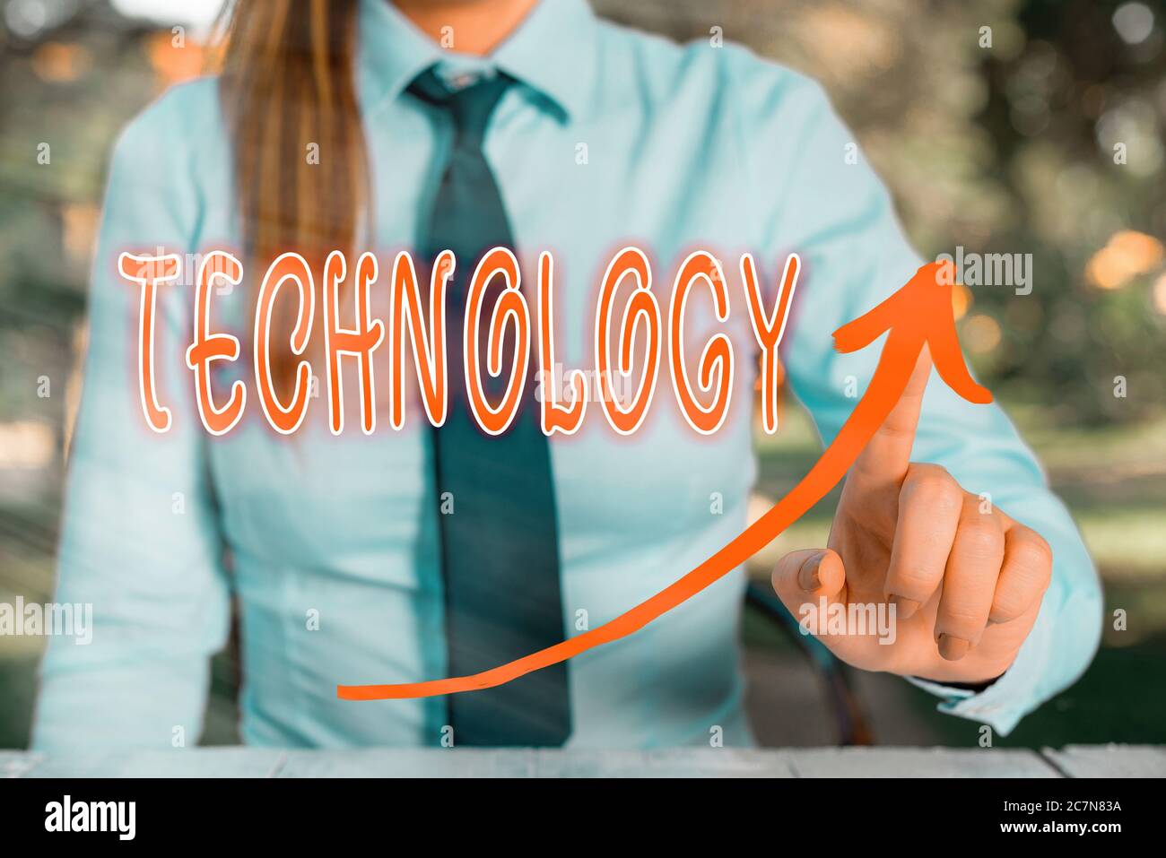 Handwriting text writing Technology. Conceptual photo use of scientific knowledge for practical ...