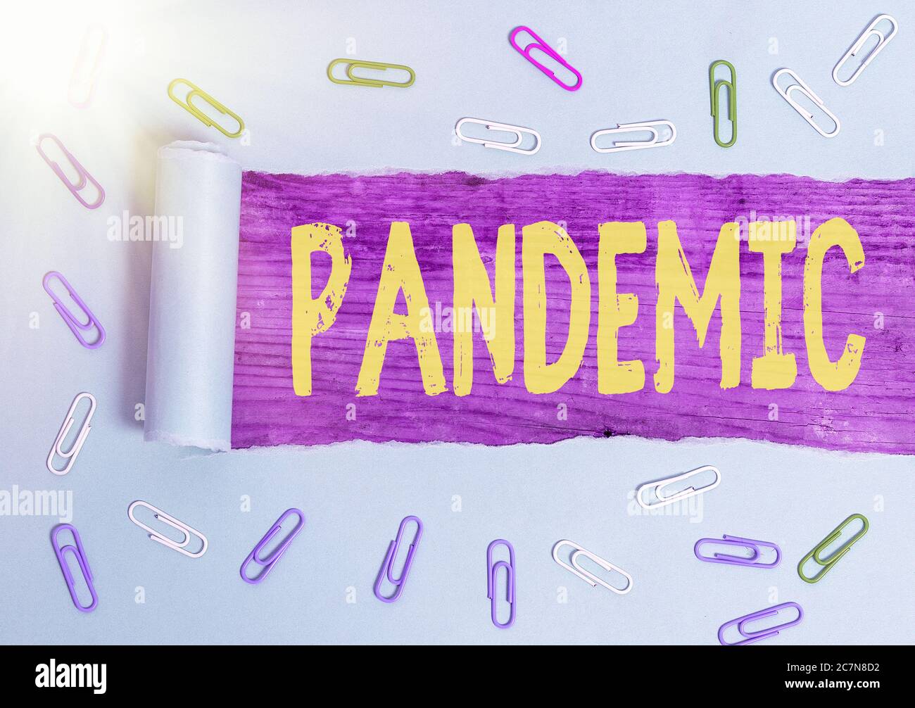 Handwriting text Pandemic. Conceptual photo occurring over a wide area ...