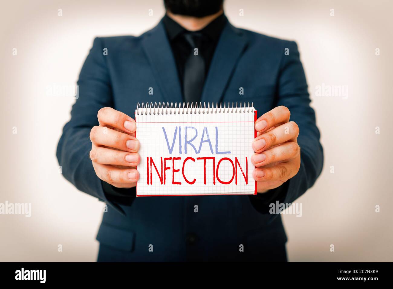 Handwriting text writing Viral Infection. Conceptual photo Specific ...