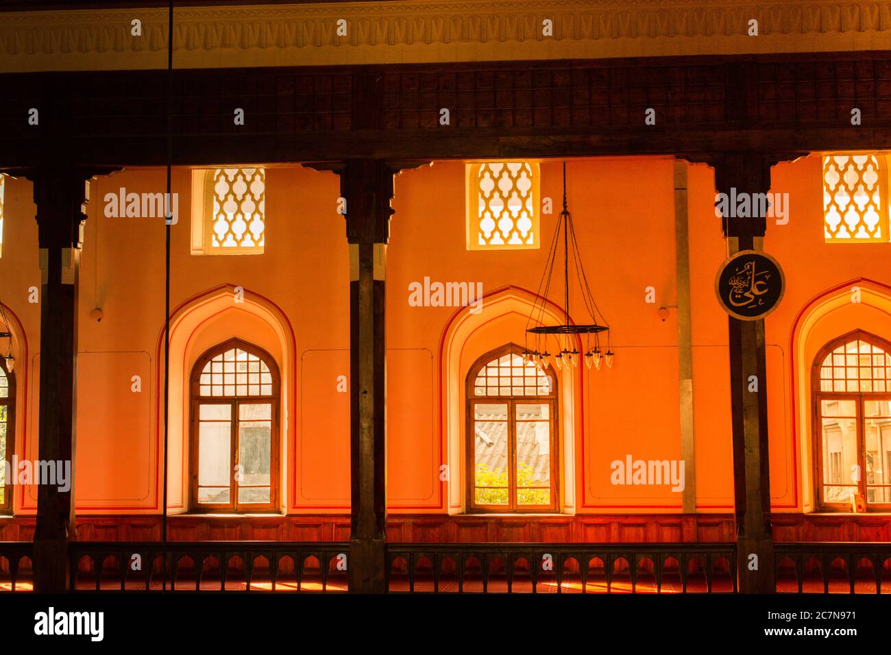 Old window Architecture from the Ottoman times In Istanbul Stock Photo ...